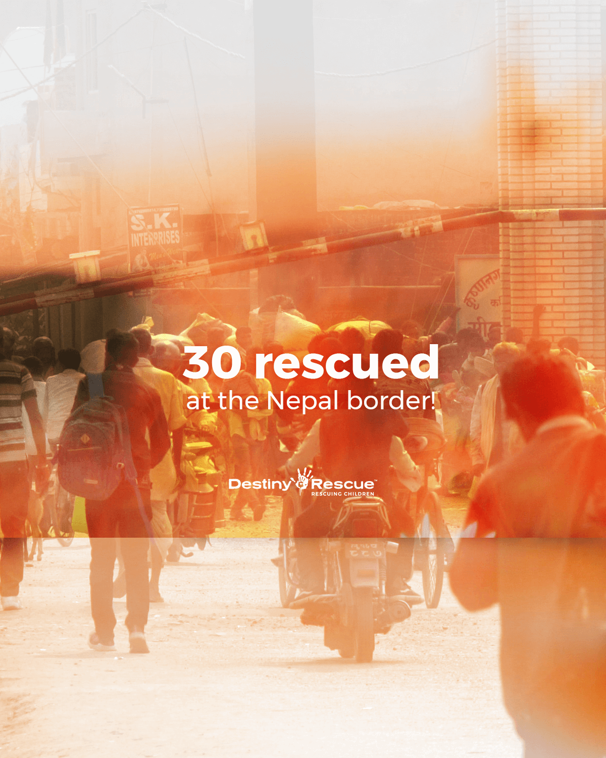 30 rescued at the border - Destiny Rescue | Destiny Rescue