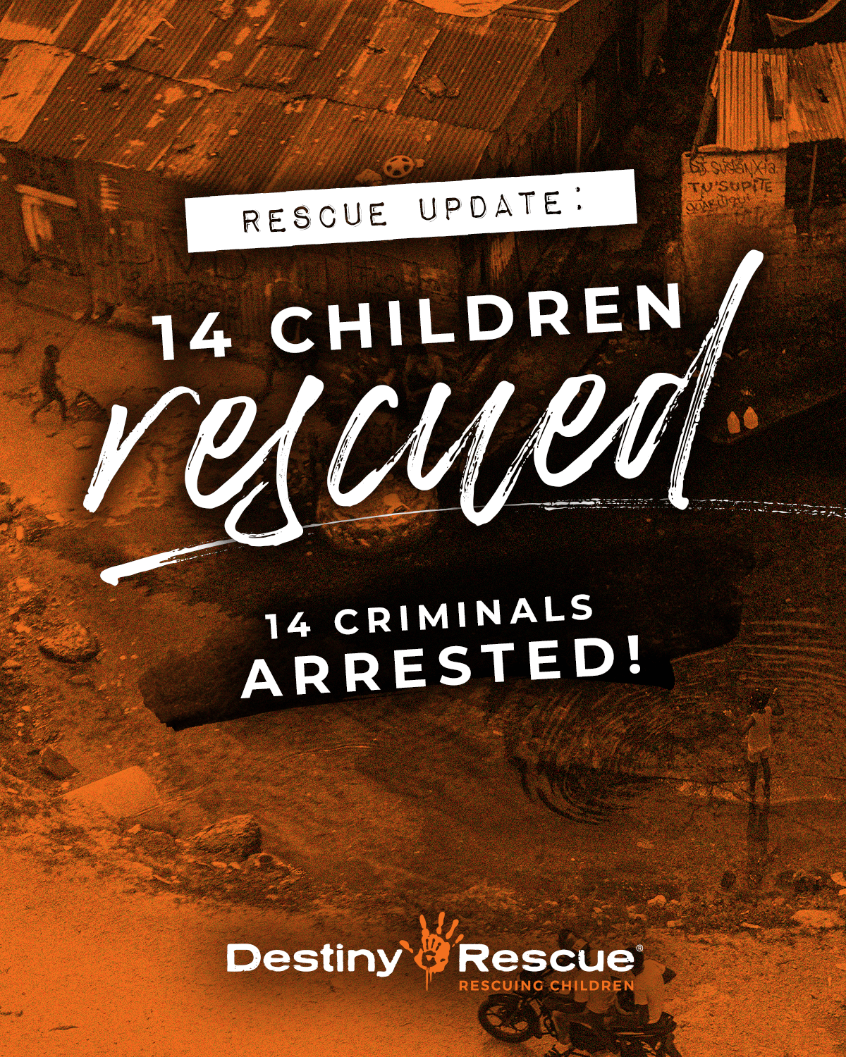14 Children Rescued, 14 Criminals Arrested! - Destiny Rescue | Destiny Rescue