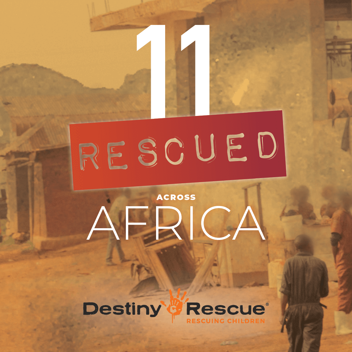 11 rescued across our Africa projects - Destiny Rescue | Destiny Rescue