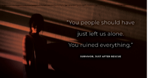 Human Trafficking Survivor Quotes - Destiny Rescue | Destiny Rescue