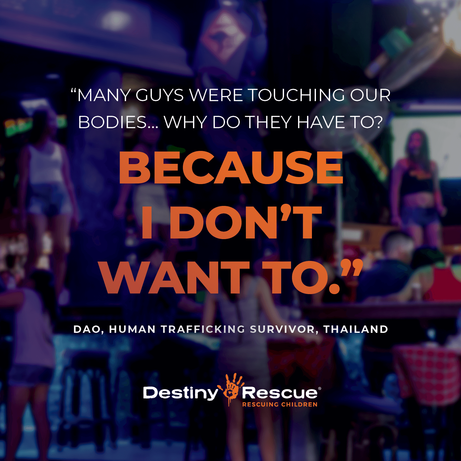 10 More Inspiring Human Trafficking Quotes - Destiny Rescue | Destiny ...