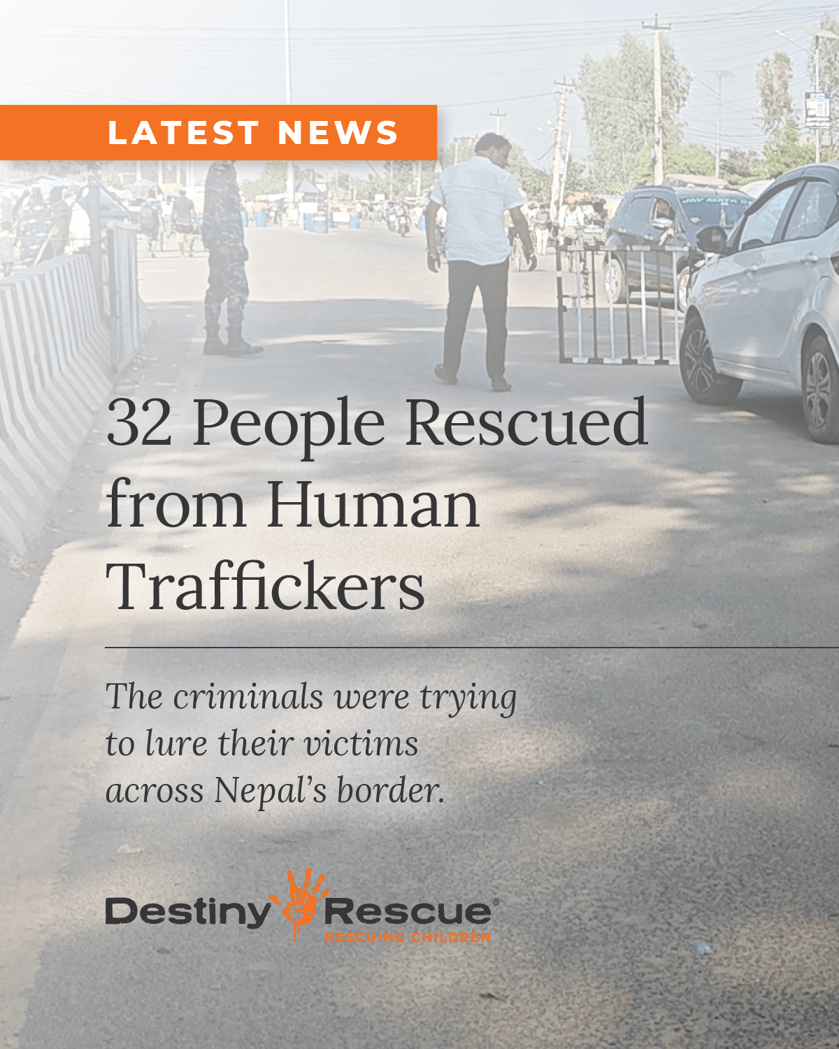 32 People Rescued from Human Traffickers - Destiny Rescue | Destiny Rescue